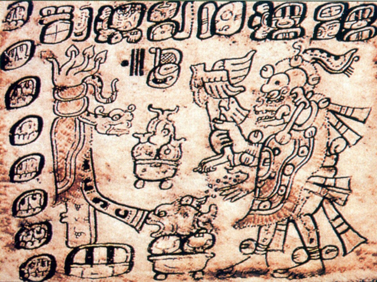 Codices Mayas Dibujo