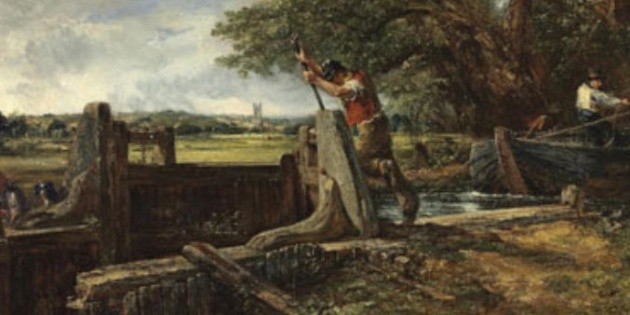El cuadro The lock, de Constable se subastará en julio en la ciudad de ...