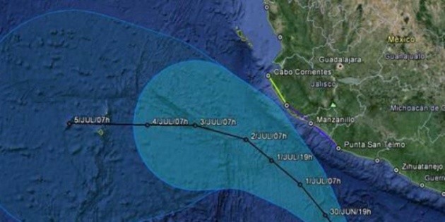 Tormenta tropical ''Dalila'' se fortalece en el Pacífico | El Informador