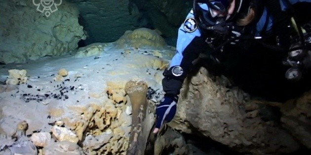 Extraerán el esqueleto más antiguo de América de cenote mexicano | El ...