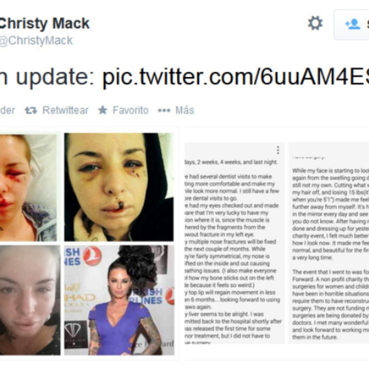 Christy Mack War Machine Twitter