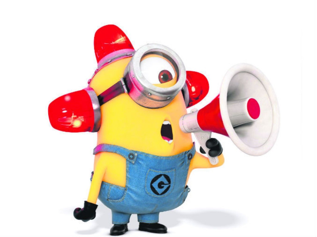 Minion Malvado Morado Malo