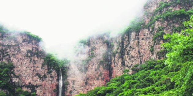 Una bella cascada en el Río Verde | El Informador