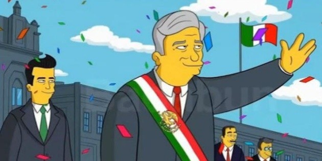López Obrador, ¿Presidente de México en 'Los Simpsons'? | El Informador