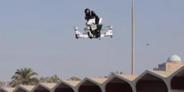 Prueban moto-dron para labores de la policía | El Informador