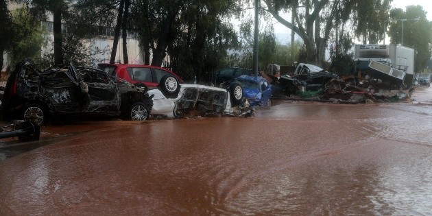 Lluvias torrenciales causan estragos en Grecia | El Informador