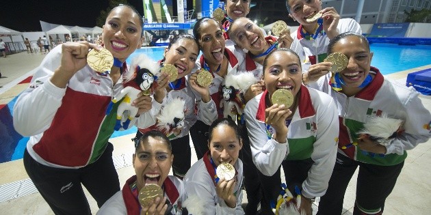 México gana quinta medalla de oro en nado sincronizado | El Informador