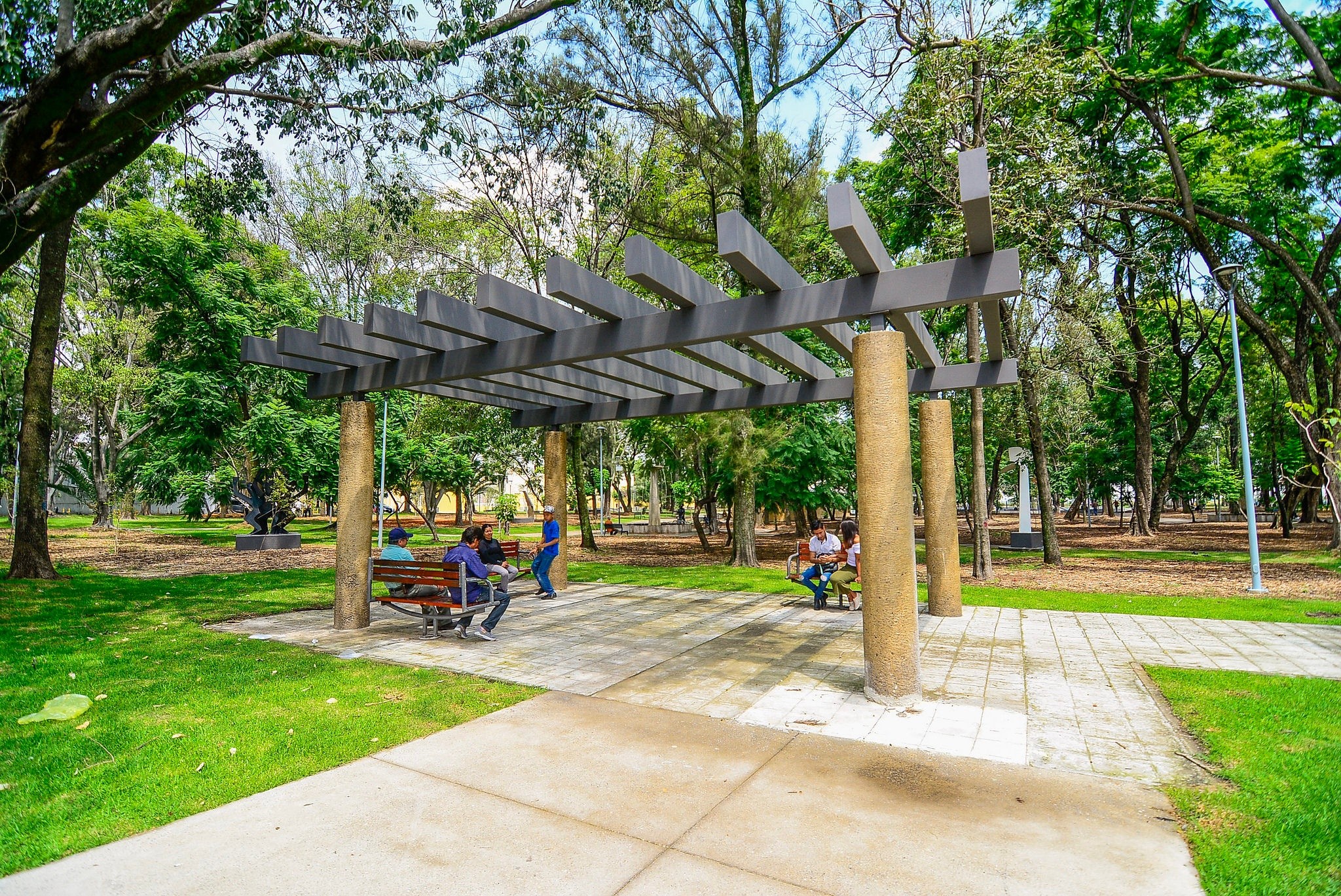 Renuevan la imagen del Parque Morelos; prometen reforzar seguridad | El ...