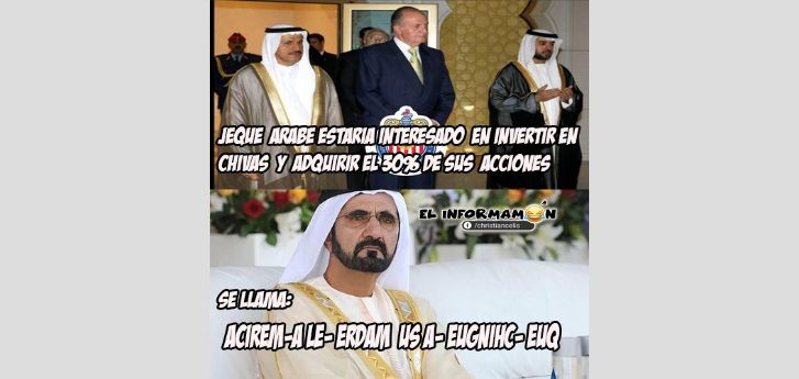 Jeque Chiva | El Informador