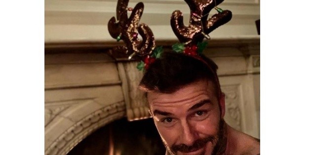 David Beckham se transforma en un reno de Santa Claus | El Informador