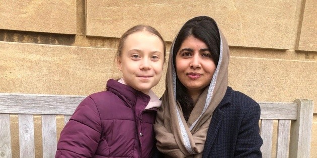 Greta Thunberg y Malala Yousafzai se reúnen por primera vez | El Informador