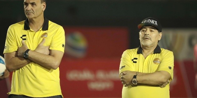 Luis Islas destaca trabajo que realizó con Maradona en Dorados | El ...