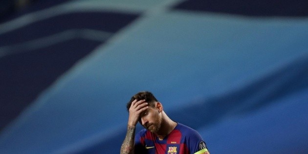 La noche triste de Messi en imágenes | El Informador