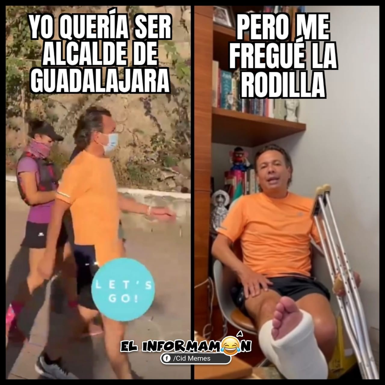 La rodilla de Pablo Lemus | El Informador