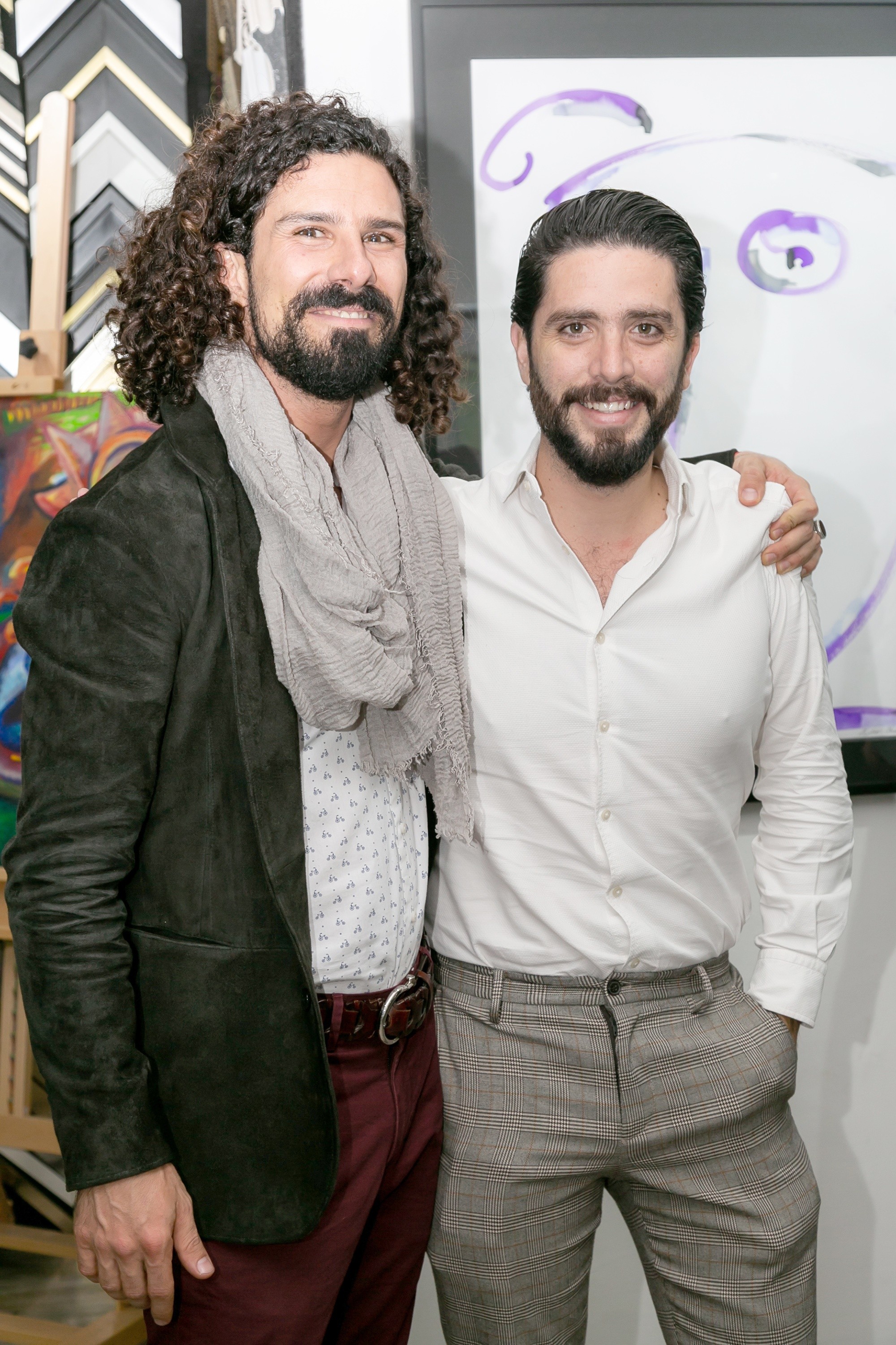 Sociales: Emilio Chalita presenta su exposición "Minimalismo Expresivo ...