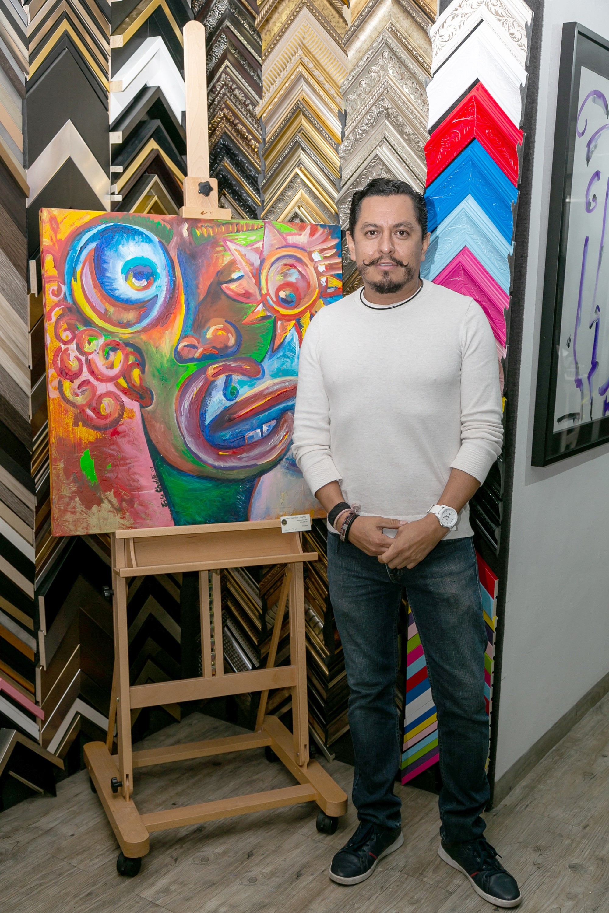 Sociales: Emilio Chalita presenta su exposición "Minimalismo Expresivo ...