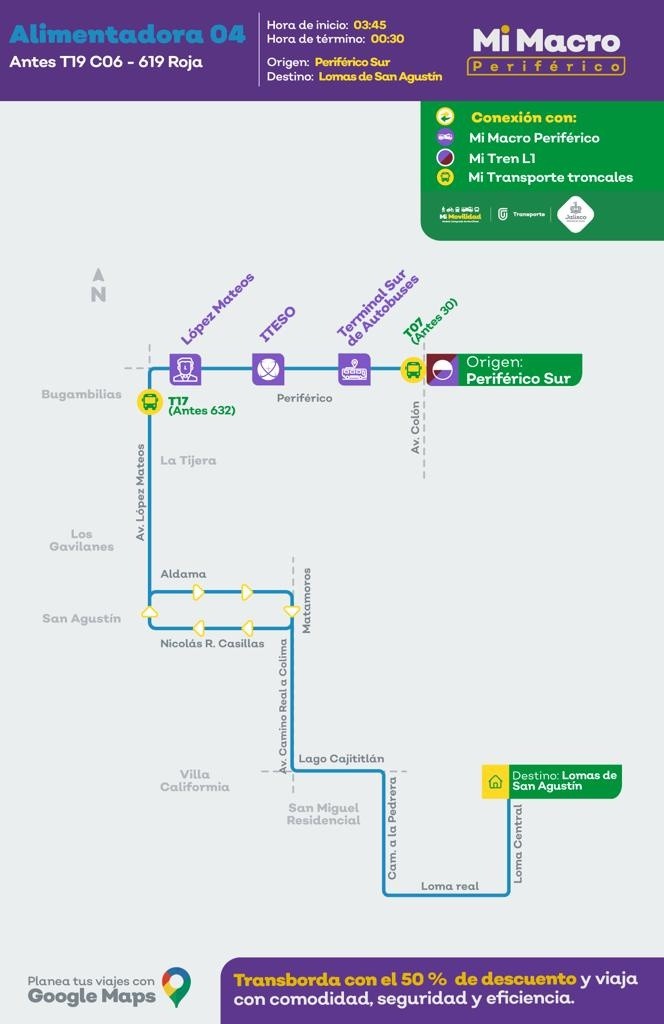 Mi Macro Periférico: Por Peribús, modificarán 6 rutas en la ZMG: conoce ...