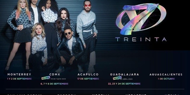 OV7: ¡Estarán en el Telmex! la banda anuncia las fechas de su "Tour 30 ...