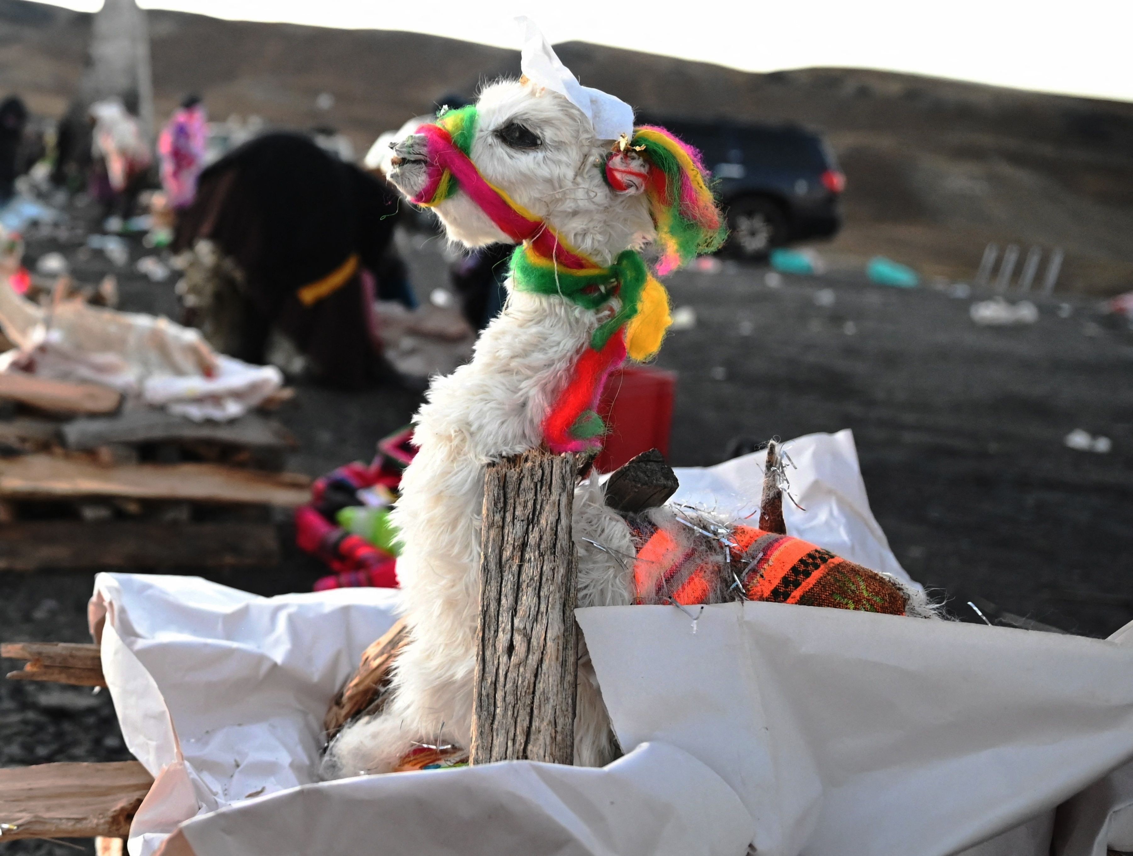 Fotogalería: Con rituales en cerros, bolivianos abren el mes de la ...