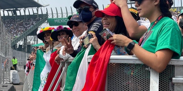 F1: El Foro Sol se convierte en una bandera gigante | El Informador