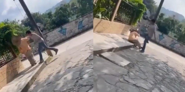 Viral: Joven da golpiza a un adulto mayor por reto viral en Hidalgo (VIDEO) | El Informador
