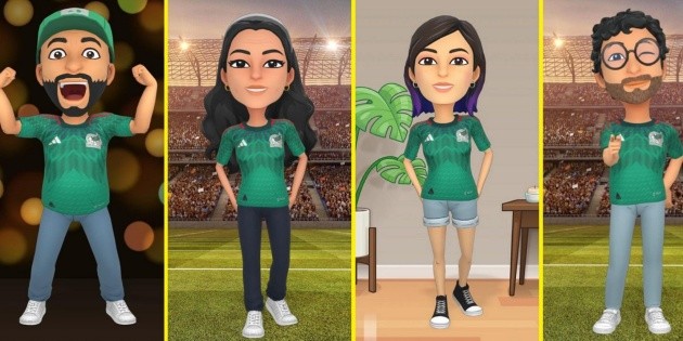 Qatar 2022: Viste a tu bitmoji con el jersey oficial de México y más ...