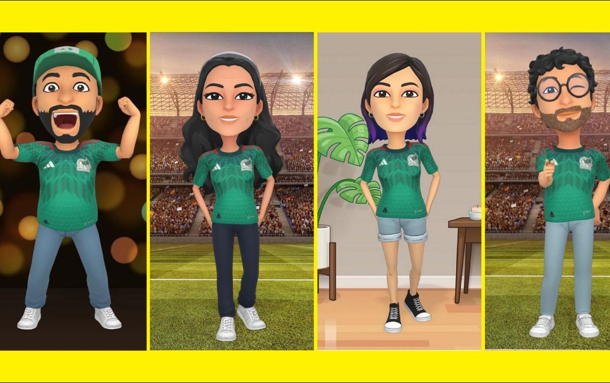 Qatar 2022: Viste a tu bitmoji con el jersey oficial de México y más ...