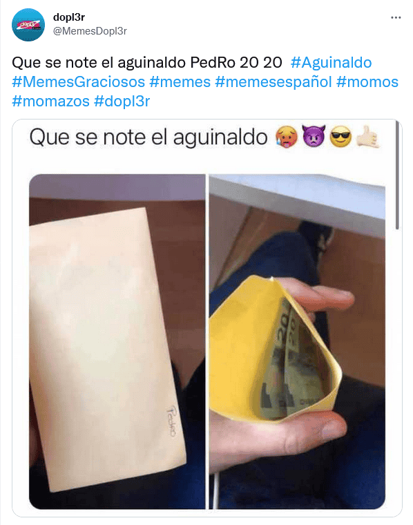 Aguinaldo 2022 México: Los mejores memes para compartir | El Informador