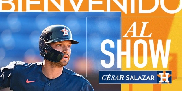 MLB: ¡Un mexicano más a las Grandes Ligas! César Salazar debuta con ...
