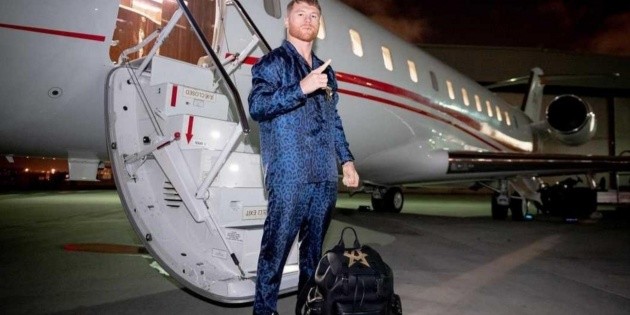 “Canelo” Álvarez: Así es el lujoso avión privado del boxeador tapatío ...