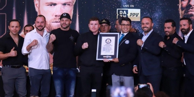 Canelo Álvarez: El Récord Guinness que se ganó el boxeador con sus ...