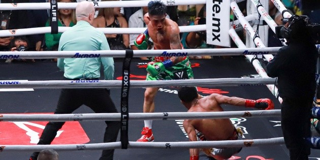 Canelo vs Ryder: Rey Martínez retiene su título mosca del CMB | El ...