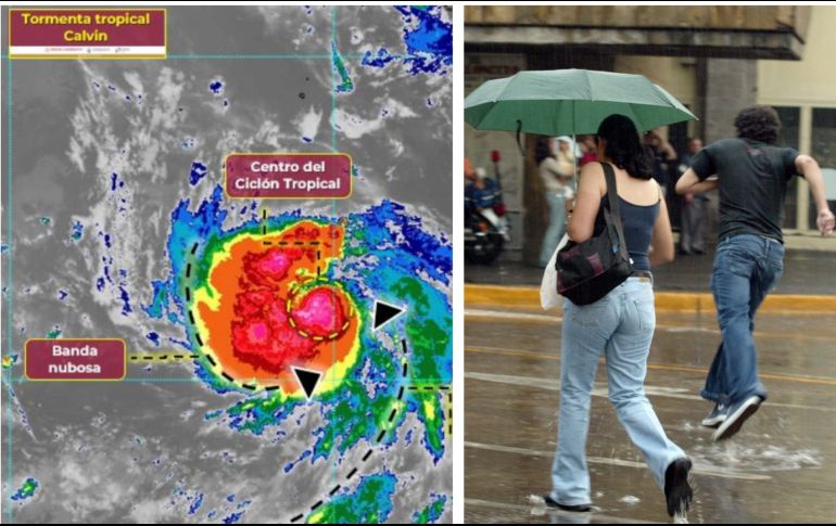 Clima Guadalajara hoy: Finalmente, se forma la tormenta tropical Calvin; ¿Afectará a Jalisco ...