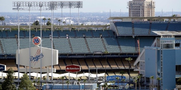 Viral: ¡Inundado! Así quedó el área cercana al estadio de los Dodgers ...