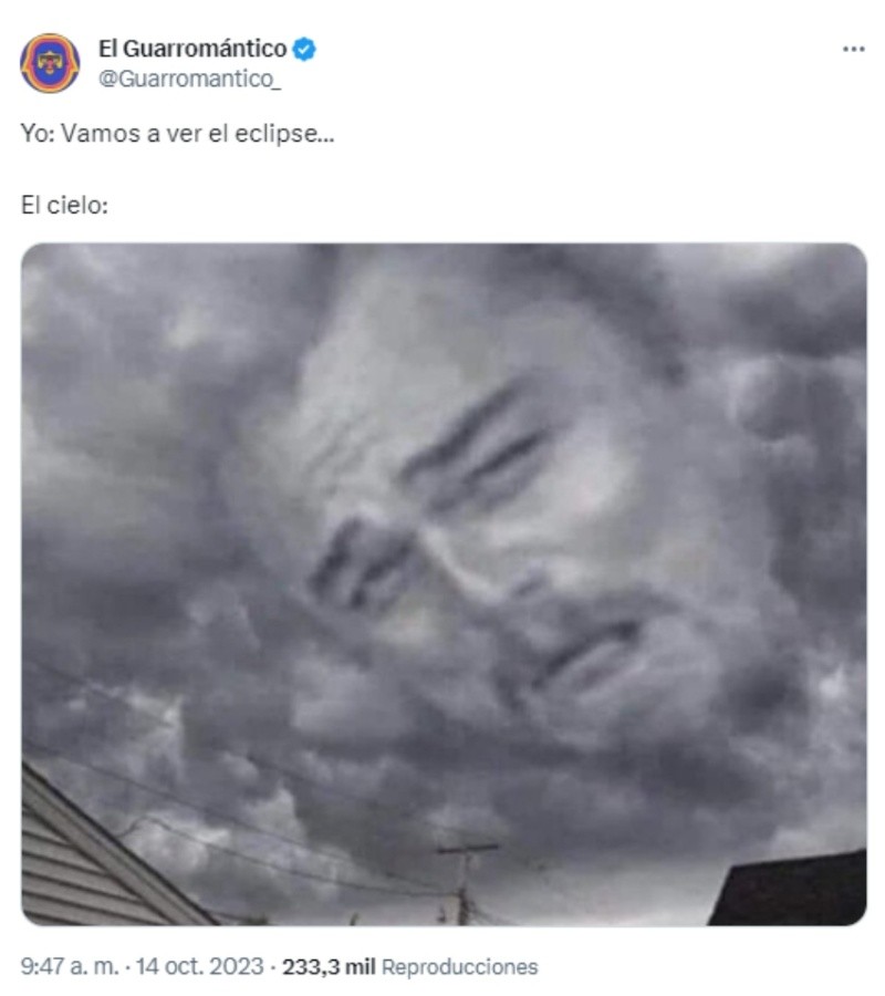 Eclipse solar 2023: Con memes, usuarios eclipsan las redes sociales ...