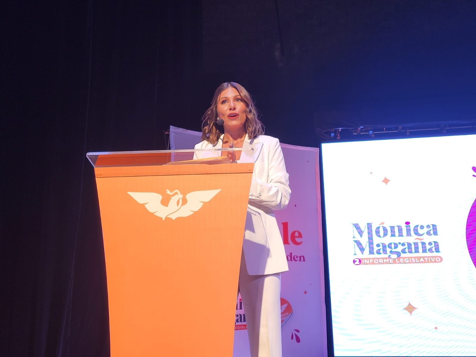 Mónica Magaña rinde informe de actividades; destaca labor en salud y movilidad | El Informador