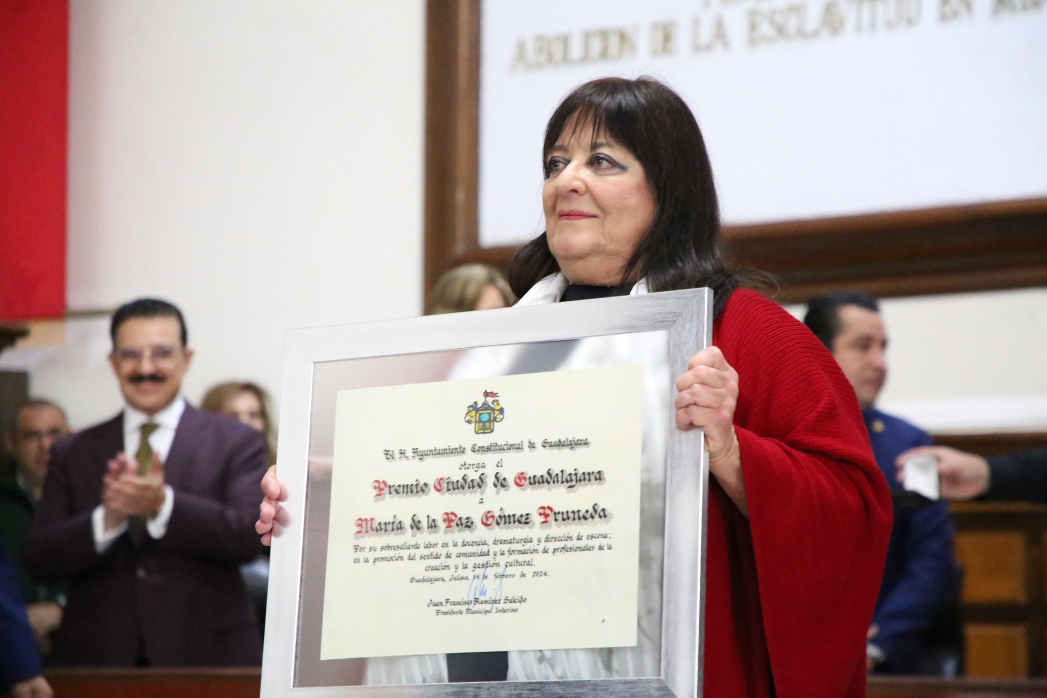 Guadalajara: Entregan Premio Ciudad de Guadalajara a María de la Paz Gómez Pruneda | El Informador