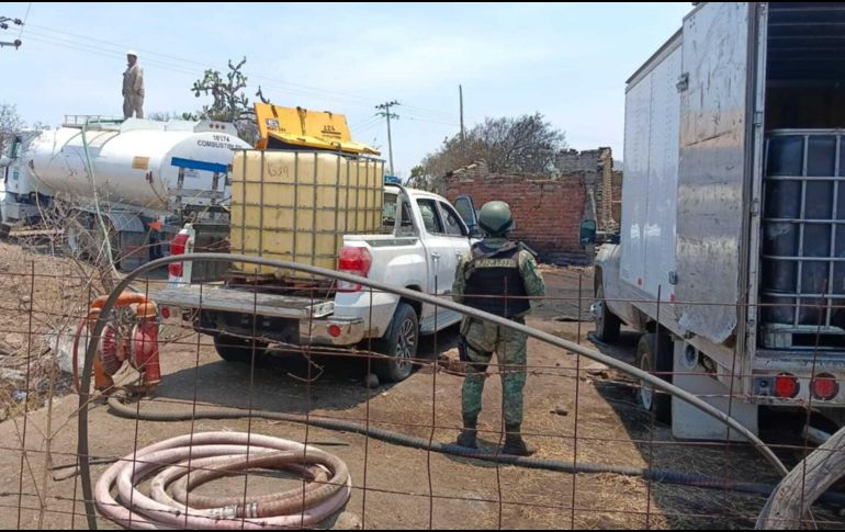 Seguridad en Jalisco: decomisan 14 mil litros de hidrocarburo en Degollado | El Informador