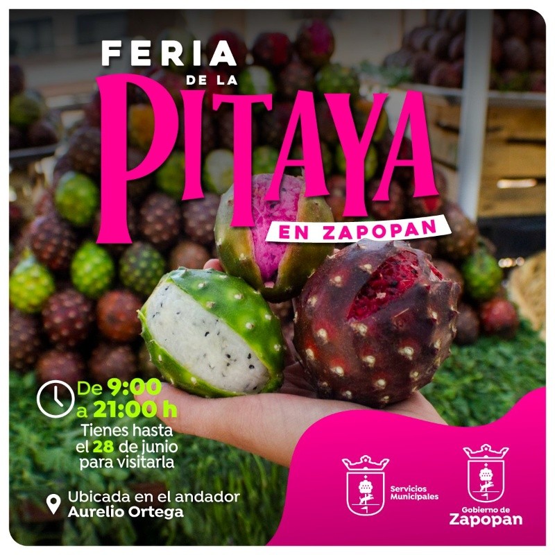 Qué hacer en Guadalajara: Asiste a la Feria de la Pitaya en Zapopan, ¿dónde se ubica? | El ...