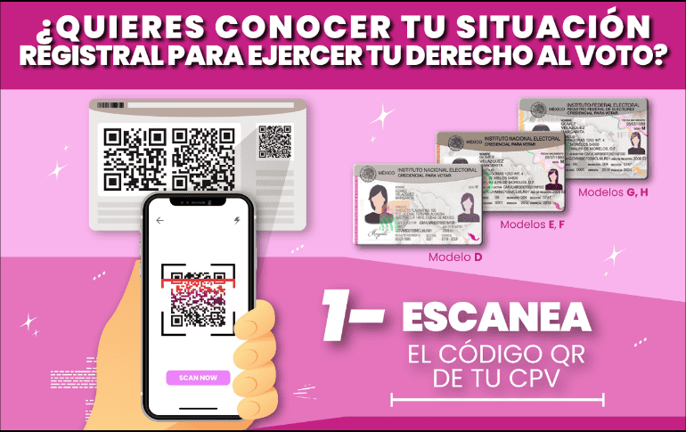 QR de tu credencial del INE te dice en dónde está tu casilla | El Informador