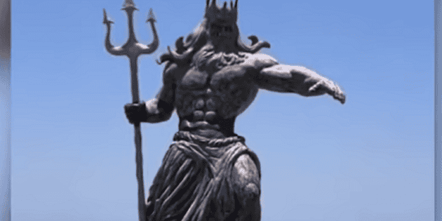 Huracán Beryl: ¿Quién creó la estatua de Poseidón en Yucatán? | El ...