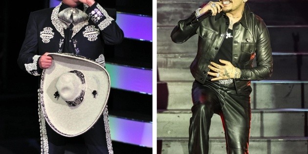 Pepe Aguilar celebra junto a Christian Nodal | El Informador