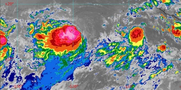 Tormenta tropical Gilma: Aquí se localiza esta mañana del martes 20 de ...