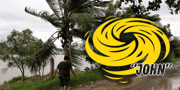 "John" ya es huracán; esta es su peligrosa trayectoria hacia México ...