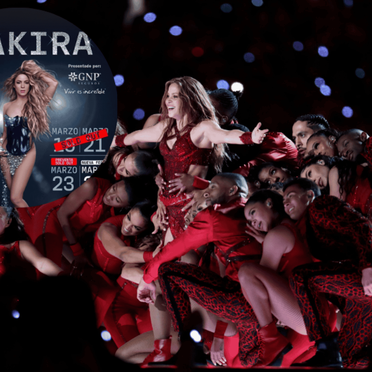 shakira cdmx