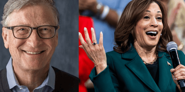 Bill Gates apoya a Kamala Harris con una donación de 50 mdd, según NYT ...