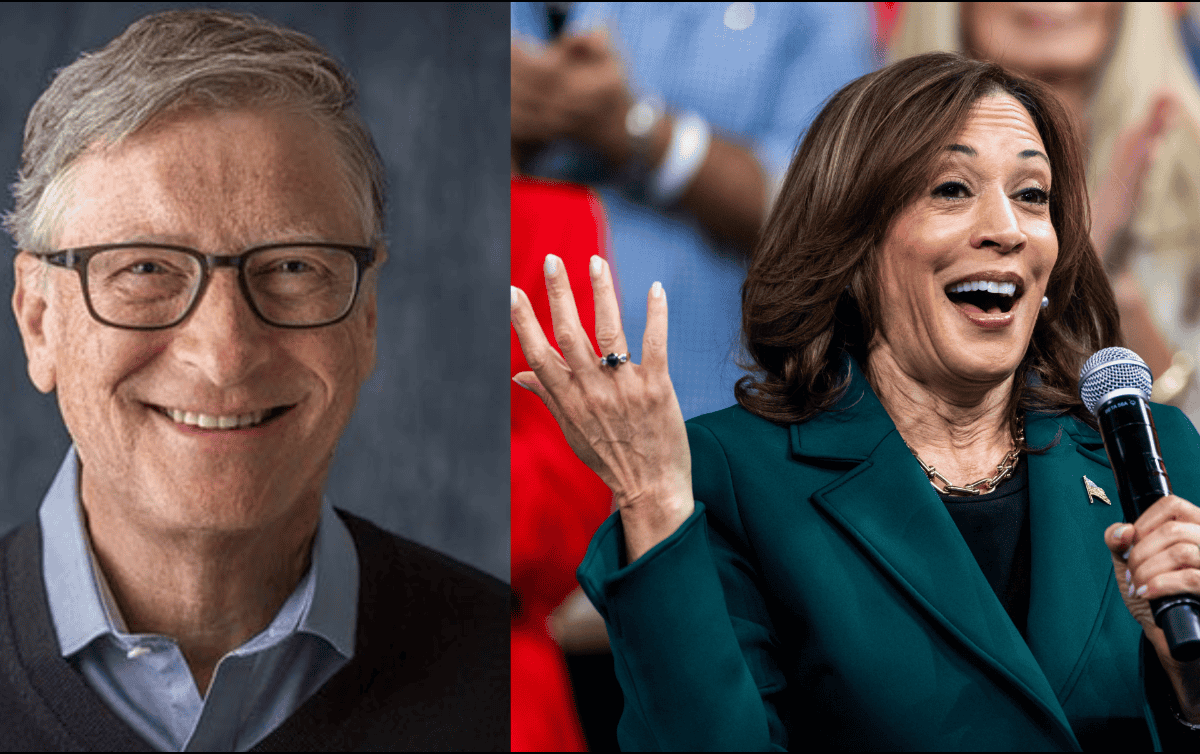 Bill Gates apoya a Kamala Harris con una donación de 50 mdd, según NYT ...