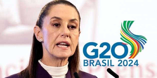 Sheinbaum informs the Senate of his attendance at the G20 in Brazil ...