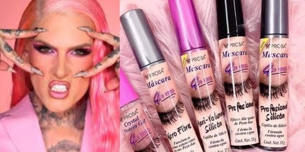 Jeffree Star probó la máscara de pestañas mexicana "Prosa" y le ENCANTÓ ...