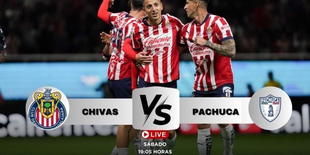 Chivas vs Pachuca: HOY EN VIVO, dónde ver el partido de la J8, Clausura ...